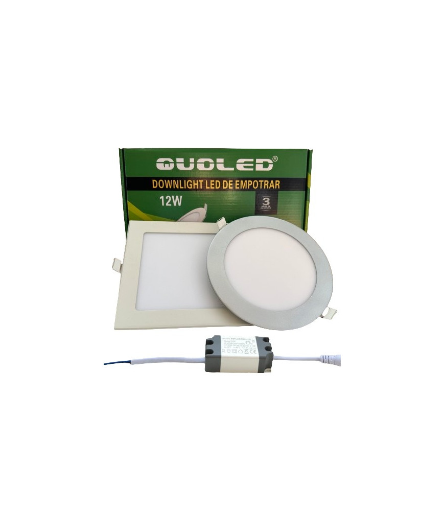 DOWNLIGHT 12W DE EMPOTRAR LED